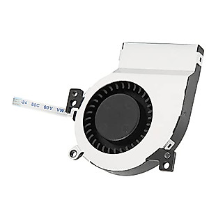Jopwkuin Game Internal Cooling Fan, Replacement Sturdy Easy to Install 9W Cooling Fan 3 Pin Power Connector for Game Console
