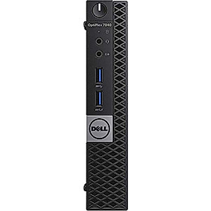 DELL OPTIPLEX 7040 6th Gen Micro Business Desktop Computer, Intel Quad Core i7 6700T up to 3.6GHz, 8G DDR4, 512G SSD, WiFi,HDMI, DP, Win 10 64-Bit Supports EN/ES/FR(CI5)(Renewed)