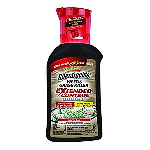 Spectracide Weed and Grass Killer with Extended Control Concentrate, 32 Ounces, with Accumeasure System (Case of 6)
