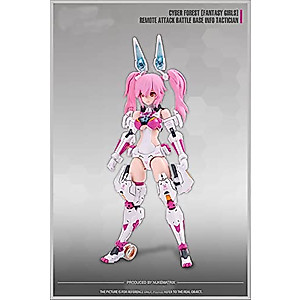 i8 TOYS Nuke Matrix 1/12 Scale Bunny ATK Girl Rabbit Mecha Girl Model Kits, Multicolored, Medium, (SJYT-001)