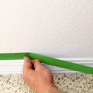 Lichamp 3 Pack Green Painters Tape 1 inch, Green Masking Tape 1 inch x 55 Yards x 3 Rolls (165 Total Yards)