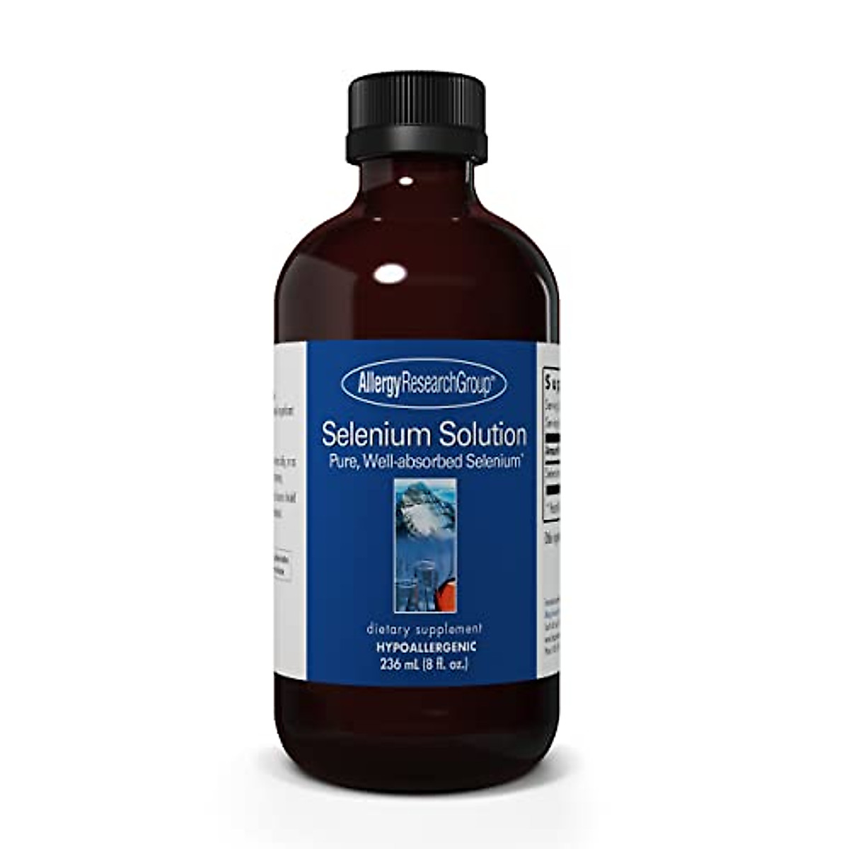 Allergy Research Group - Selenium Solution - Liver, and Immune Support - 236 mL (8 fl oz)