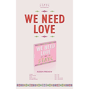 Dreamus STAYC - WE NEED LOVE Digipack Ver. (3rd Single Album) CD