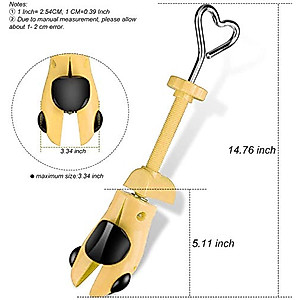 Kids Shoe Stretcher,Shoe Stretcher for Children fit 3-10 Years Old Children,Adjustable Length Width Gifts for Girls Boys