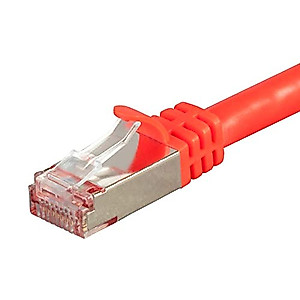 Monoprice Cat7 Ethernet Patch Cable - 2 Feet - Blue | Network Internet Cord - Flexboot RJ45 Stranded 600Mhz S/FeetP CMX Pure Bare Copper Wire 26AWG - Entegrade Series