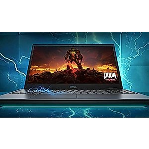 2021 Dell G5 15 Gaming Laptop, 15.6" FHD 144Hz Display, Intel Core i7-10750H, NVIDIA GeForce RTX 2070 8GB GDDR6, 16 GB DDR4 RAM, 512GB PCIe SSD, Killer Wi-Fi, RGB Backlit Keyboard, Windows 10, Black
