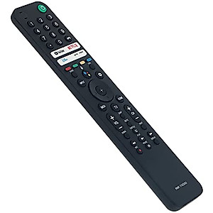 RMF-TX520U Replacement Voice Remote Applicable for Sony TV KD-43X80J KD-50X80J KD-55X80J KD-55X85J KD-65X80J KD-65X85J KD-75X85J XR-55A80J XR-55X90J XR-65A80J XR-65X90J XR-77A80J KD-75X80J KD-43X85J
