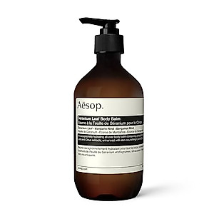 Aesop Geranium Leaf Body Balm -Skin Softening Rich Blend of Nourishing Nut Oils, Geranium Leaf and Citrus Extracts - 16.5 oz