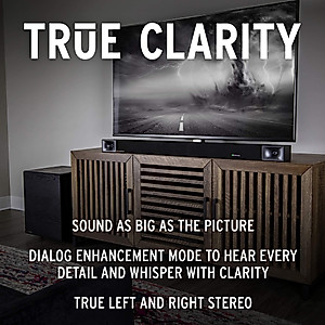 Klipsch Cinema 600 3.1 Sound Bar System with Wireless 10 inches Subwoofer 1068777 (Renewed)