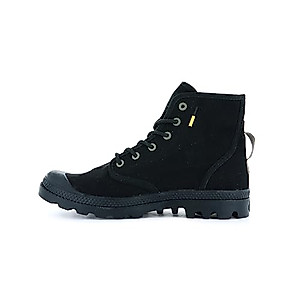 Palladium Unisex Pampa Hi HTG Supply Boot, Black/Black, 8 M