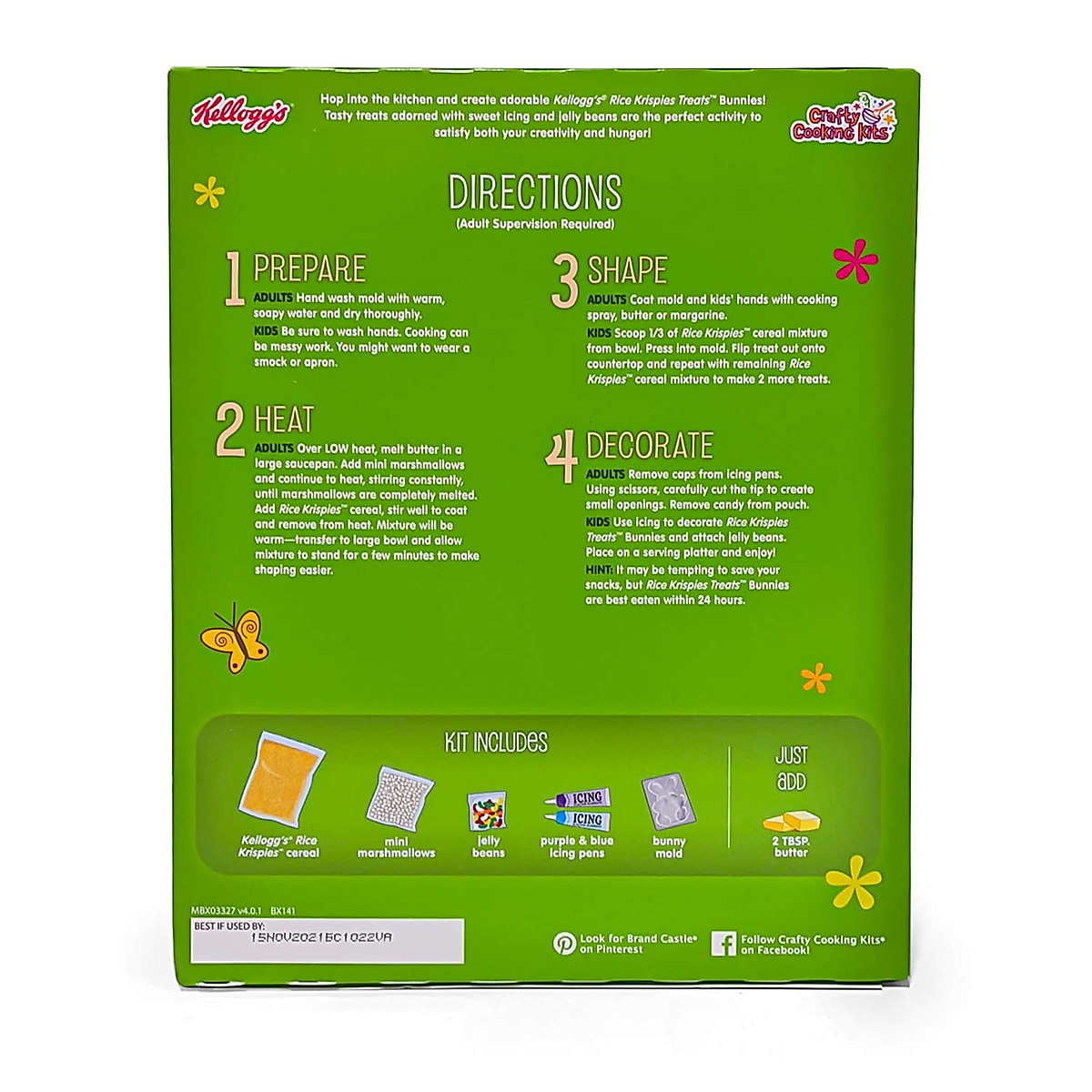 Brand Castle Llc Rice Krispy Kit Bunny