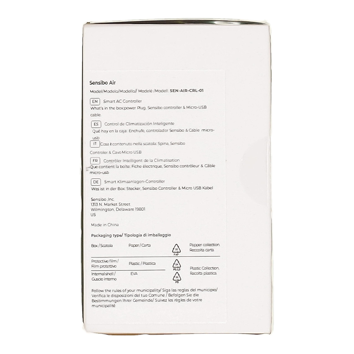 Sensibo Air - Smart Air Conditioner Controller. Apple HomeKit Certified. 60-Seconds Installation. Maintains Comfort and Energy Saving Features. Compatible with Google, Alexa, Apple HomeKit & Siri