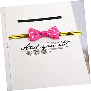 Gift Bag Ties 100pcs Packaging Favor Bag Ties Metallic Cable Bow Ties Food Pack Gift Pack Food Sealing Tie Lollipop Cable Tie Candy Sealing Tape Rosy Lollipops Ties Tie