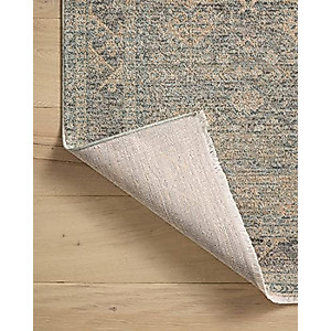 Loloi Angela Rose x Blake Collection BLA-01 Sky/Beige, Transitional 5'-3" x 7'-6" Area Rug