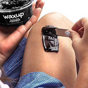 waxup Wax Sticks Wooden Applicators, 200 Assorted Waxing Spatulas for Body, Face, Ear, and Nose Hair Removal, to Use with Hard and Soft Wax, 100 Medium and 100 Large.