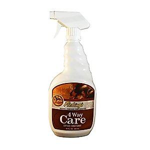 Fiebing's 4 Way Care Leather Conditioner 32oz spray for furniture, saddles, automobile upholstery, boots, shoes, handbags, etc
