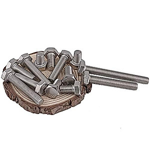Ochoos GB5782/DIN931 Stainless Steel 304 Half Tooth hex Screw/hex Half Tooth Bolt M8 M10 - (Dimensions: M10X90)