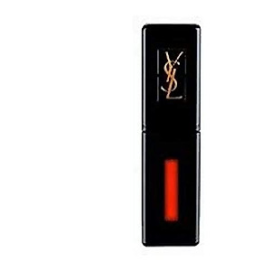 Yves Saint Laurent Vernis A Levres Vinyl Cream Lip Stain, 402 Rouge Remix, 0.18 Ounce,W-C-11430