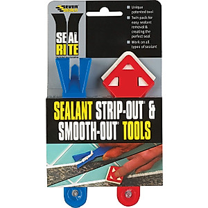 Everbuild Seal Rite Strip and Smooth Out Sealant Tool Twin Pack
