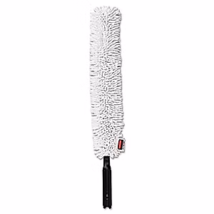 Rubbermaid Commercial HYGEN RCP Q852 WHI RCPQ852WHI HYGEN Quick-Connect Flexible Dusting Wand, 28 3/8" Handle