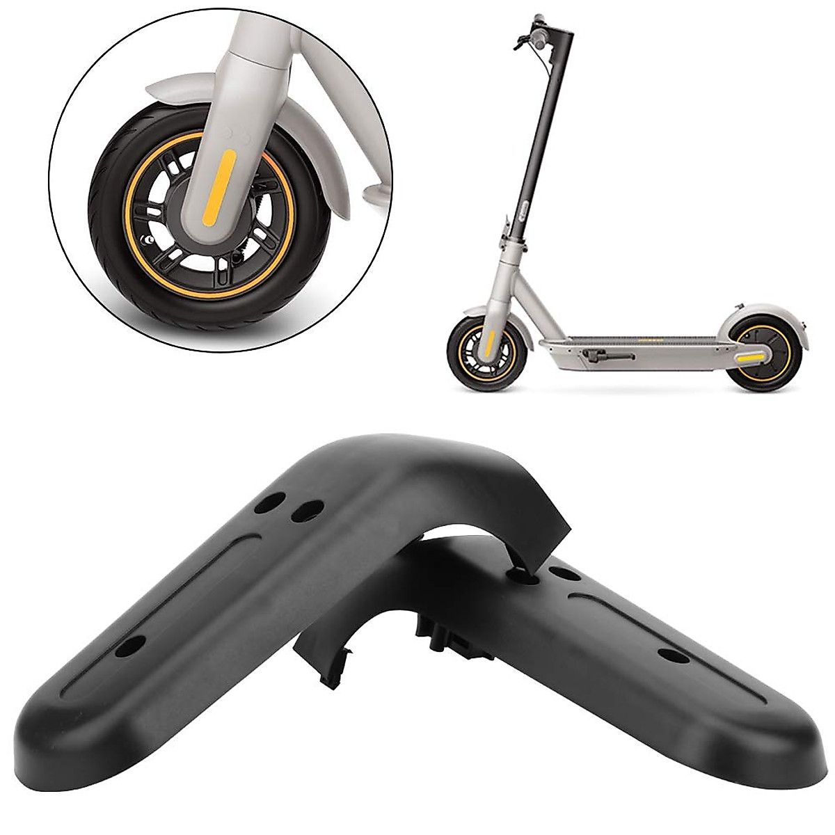 Tbest Scooter Frontfork Protective Cover, Plastic Frontfork Guarding Shell Compatible with Ninebot MAX?G30 Scooter Accessory