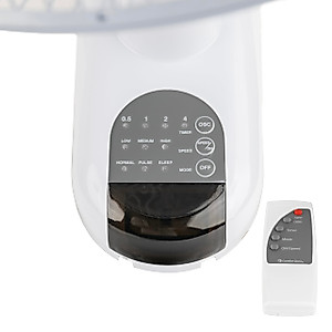 Comfort Zone CZ16WR Wall Mount Fan, w/Remote, White