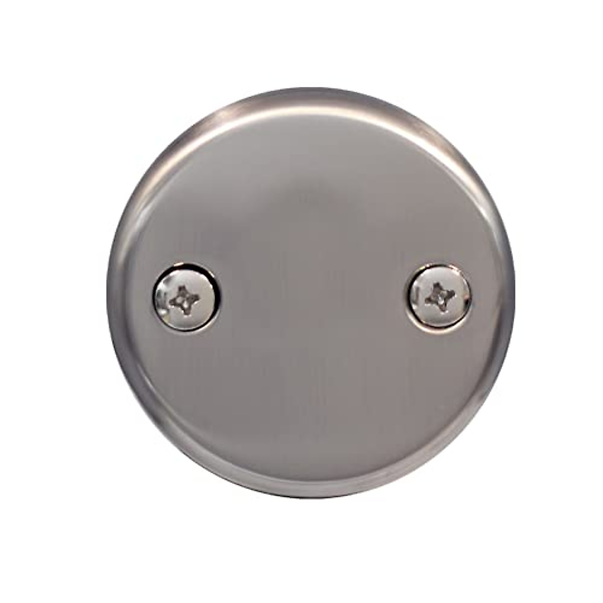 Westbrass Twist & Close Sch. 40 ABS Bath Waste with Two-Hole Elbow, Satin Nickel, D4941-07