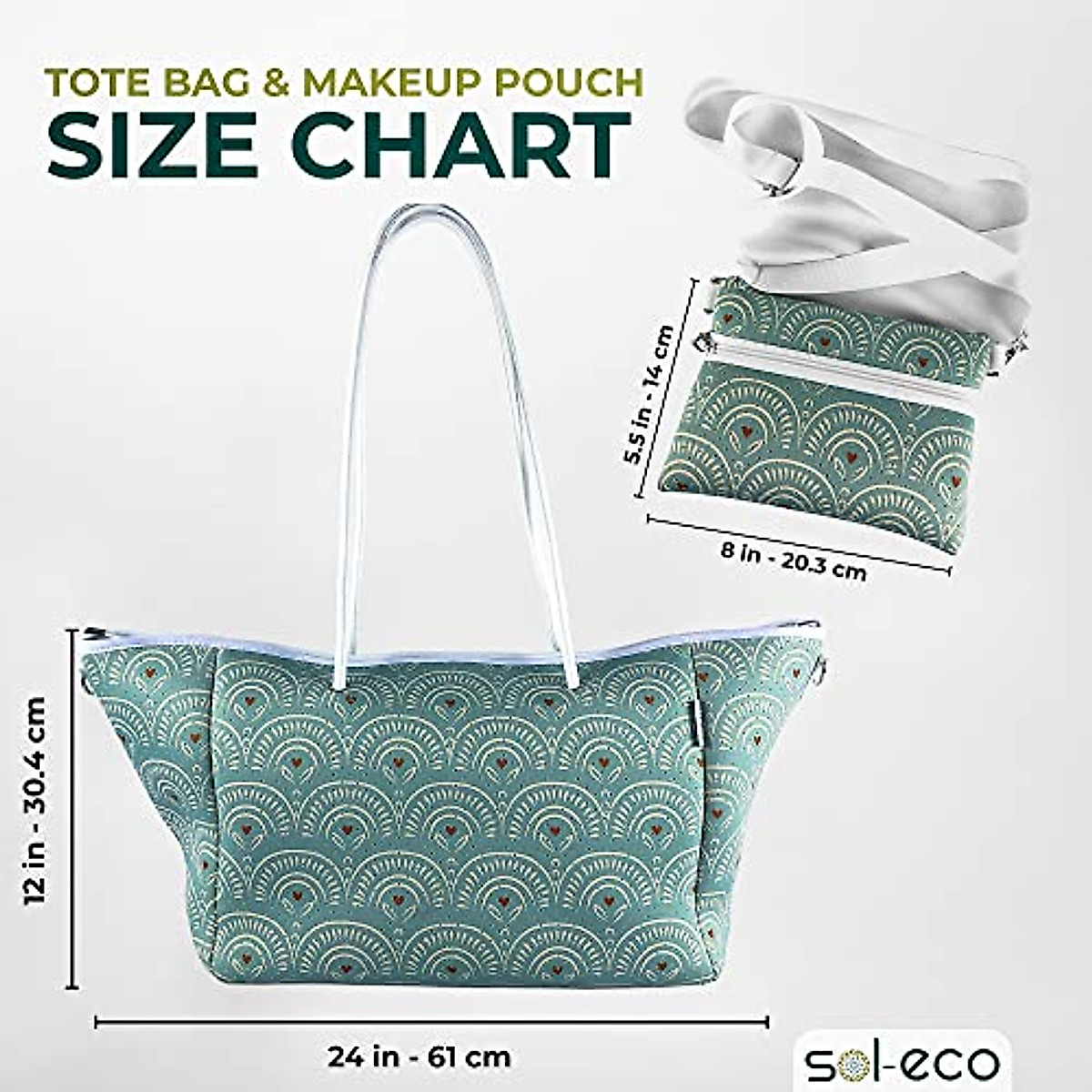 Sol-Eco Neoprene Bags for Women, Neoprene Crossbody Bags for Women with Zipper, Moving Board and Small Purse, Neoprene Beach Bags, Perfect for Gym, Beach & Travel valentine day gift