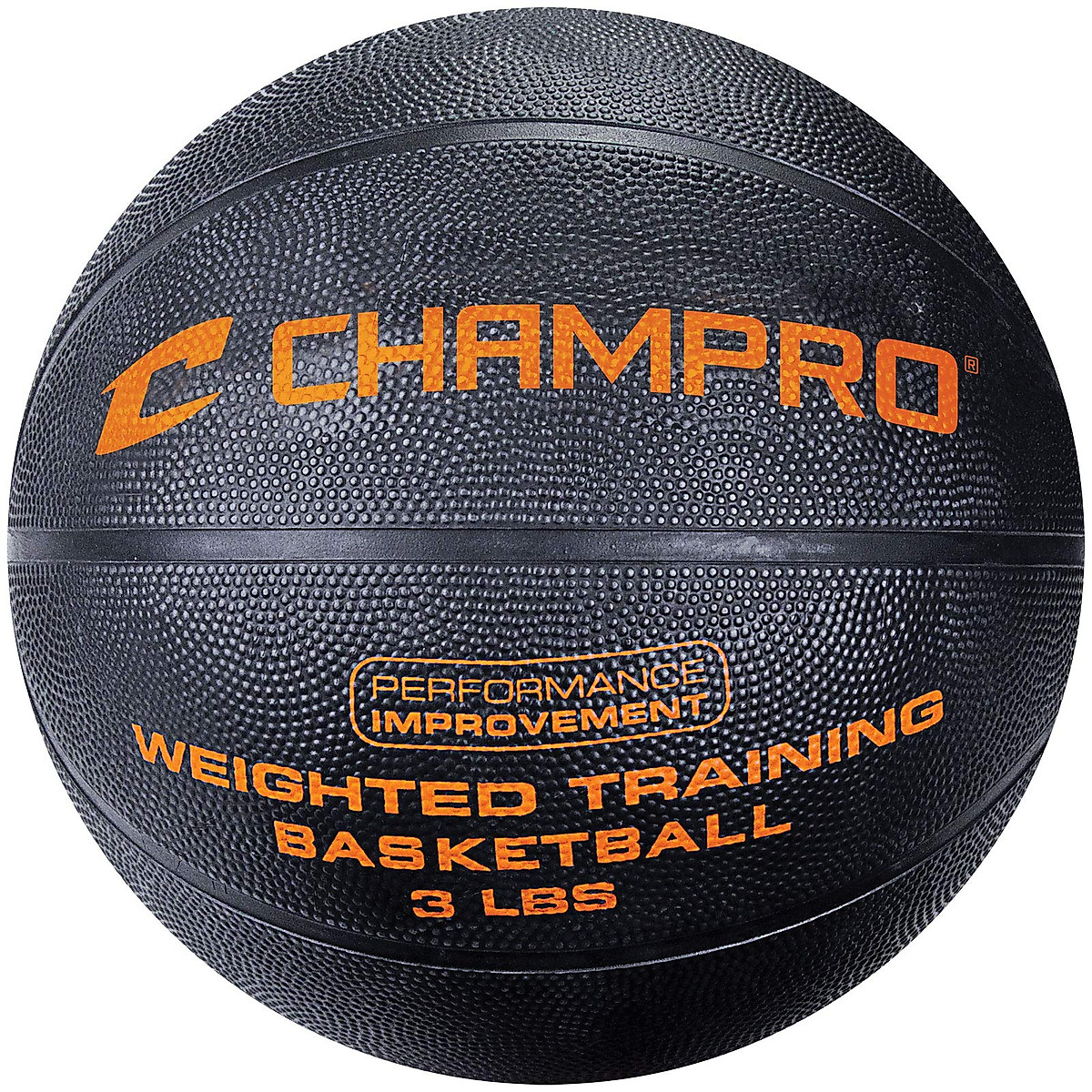 Champro Weighted Basketball (Black, Regulation/3-Pound)