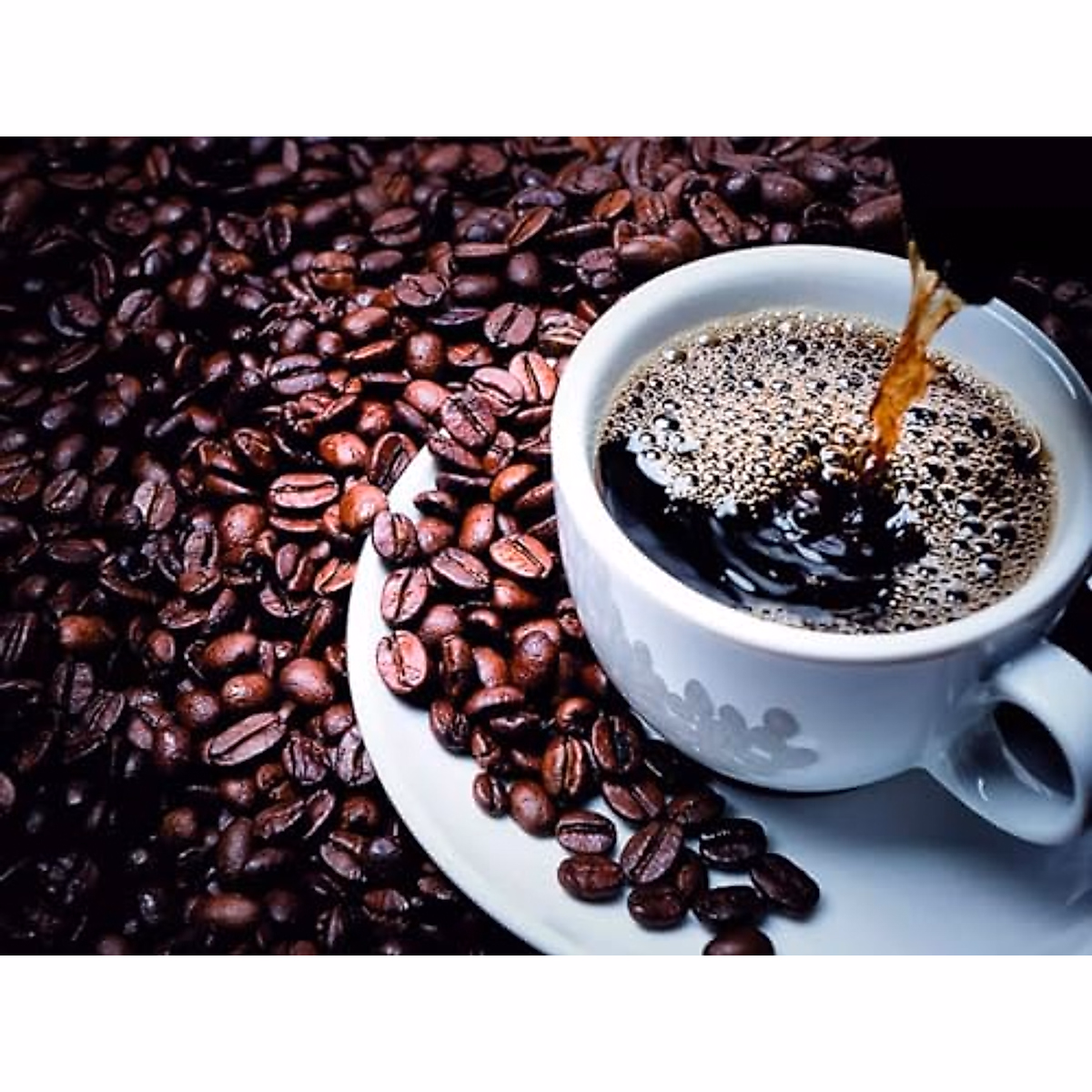 Café Najjar, Turkish Coffee, 100% Arabica Coffee Beans, Ground Coffee, Dark Roast, Lebanese Coffee, Arabic Coffee, Coffee Beverages, Works with Turkish Coffee Machine. (1, 1 Pound)