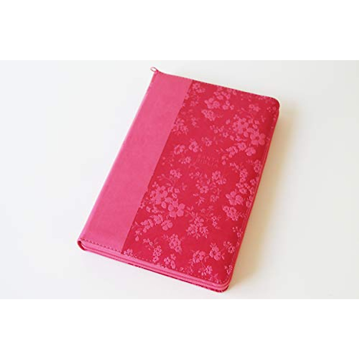 Biblia Reina Valera 1960 letra grande. Símil piel fucsia, cremallera, índice, ma nual / Spanish Bible RVR 1960. Handy Size, Large Print, Leathersoft