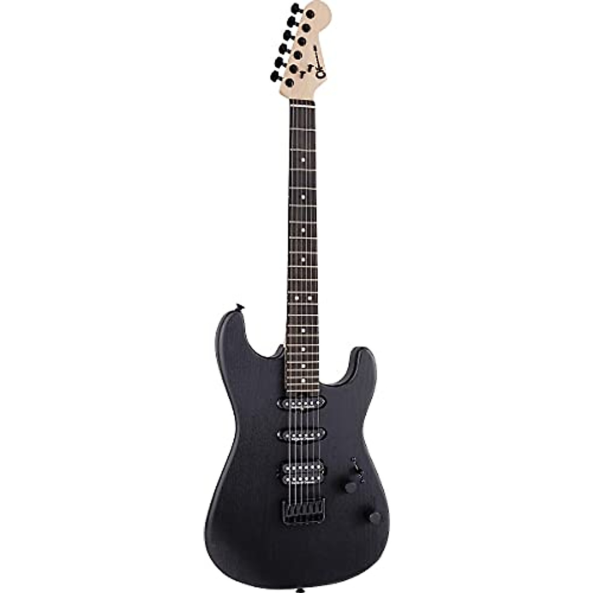 Charvel Pro-Mod San Dimas Style 1 HSS HT Sassafras Electric Guitar - Satin Black