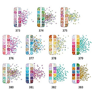 ✪ Glitter Sequins Party Decoration Resin Jewelry Making Supplies DIY Slime Crafts