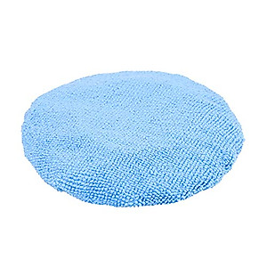 X AUTOHAUX 5pcs Car Polisher Pad Bonnet 5-6 Inch Microfiber Polishing Buffing Pad Cover