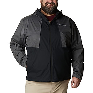 Columbia Men's Inner Limits II Jacket, Black/Graphite Heather, Large