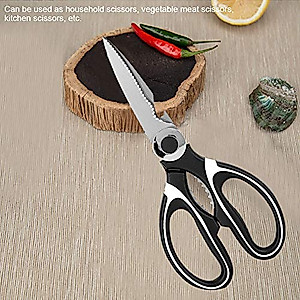 Multifunctional Scissors, Rust-Proof Sturdy Stainless Steel with Smooth Surface for Home Kitchen Household
