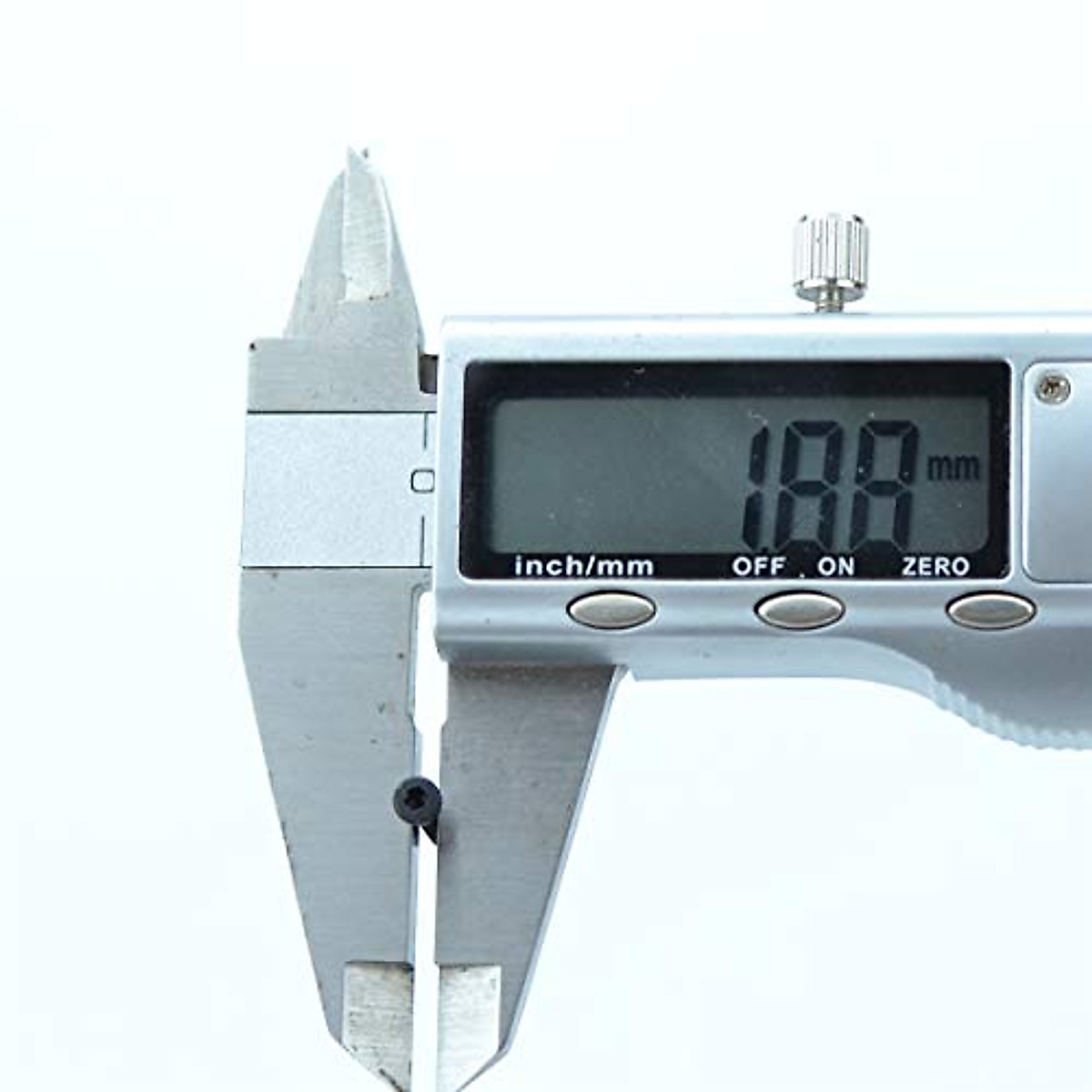 XunLiu 100PCS Grade 14.9 Alloy Steel Hex Socket Head Cap Screws Allen Wrench Drive Knurled Screws Black M2 12MM