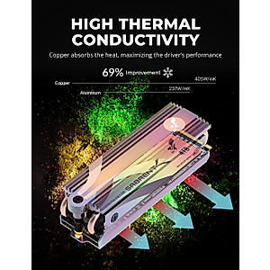 SABRENT M.2 2280 SSD Rocket Gaming Edition Heatsink (SB-GHSK)