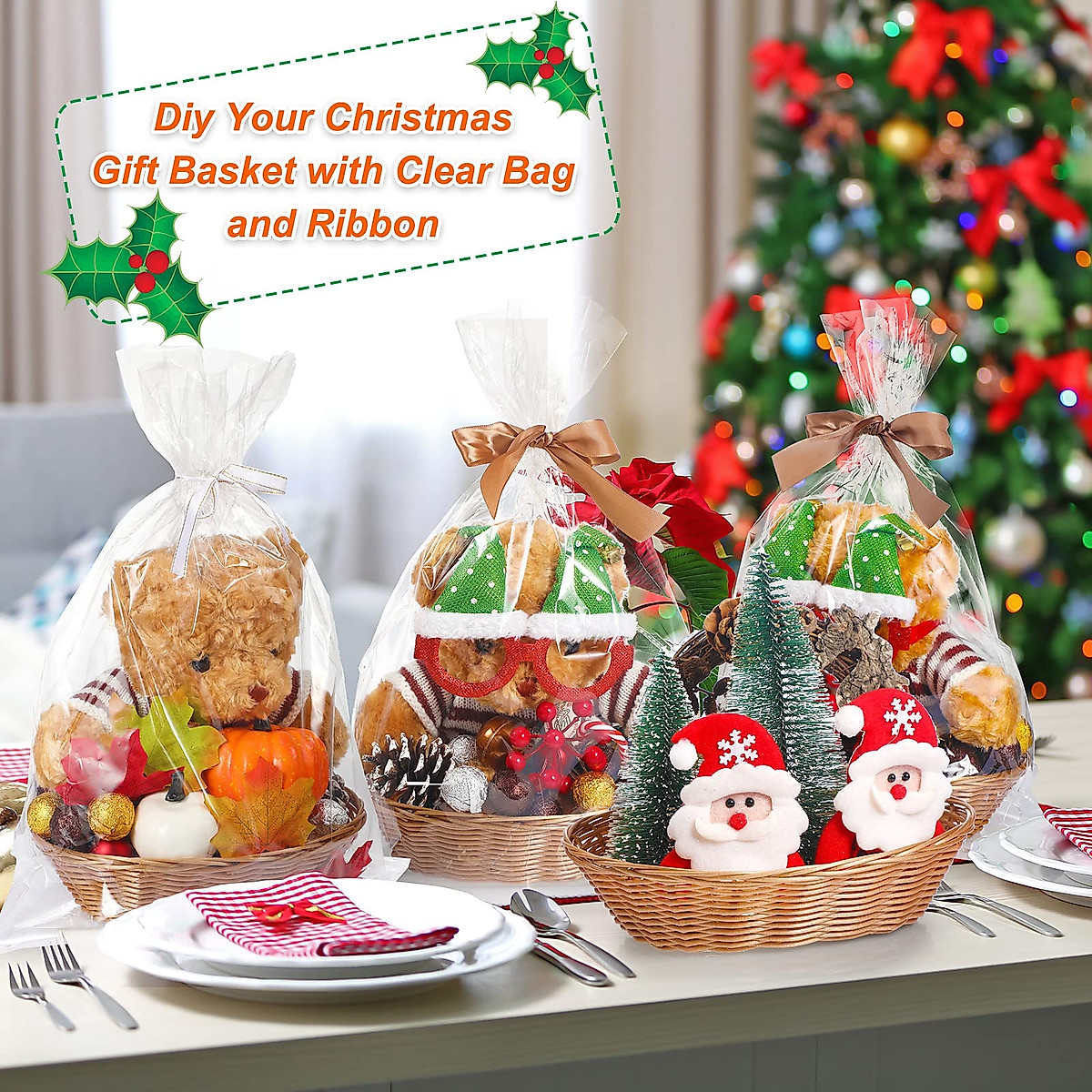 36 Pieces Bread Basket for Serving Plastic Wicker Basket Empty Gift Basket Woven Round Storage Basket Brown Fruit Serving Basket Bulk for Kitchen, Restaurant, Easter Gifts, Bakery 9.5 x 6.3 x 2.4 Inch