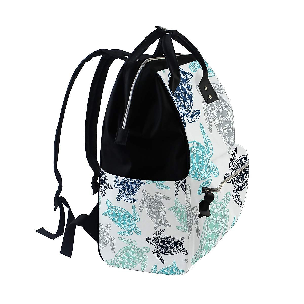 Sea Turtles Diaper Bag Mummy Dad Tote Backpack Travel School Boy Girl Large