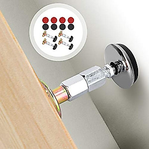 BESPORTBLE Daybed Frame 4pcs Bed Frame Anti- Shake Tools Adjustable Threaded Bedside Fixer Headboards Loosening Tools Set Bed Support Anti- Shake Fixer for Room Wall 65mm- 92mm Adjustable Bed Frames