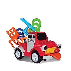 Fotorama Pick-Up Pete | The Ultimate Chair Stacking Game! Perfect for Remote Family Home Entertainment, Stack Colorful Chairs on Pete The Motorized Pick-Up Truck