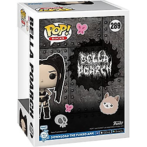 POP Rocks: Bella Poarch Funko Rocks Vinyl Figure (Bundled with Compatible Box Protector Case), Multicolor, 3.75 inches