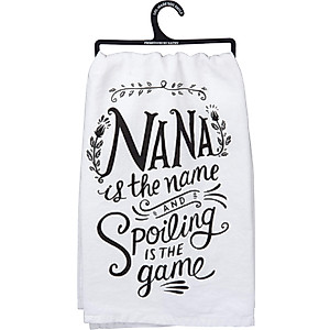 Primitives by Kathy Nana Towel Set - Nana is The Name Spoiling and Nana's Kitchen Where Memories