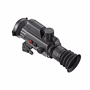 AGM Global Vision Varmint LRF TS50-384 Thermal Imaging Rifle Scope with Laser Range Finder, 12um, 384x288 (50 Hz), 50 mm Lens.,Black