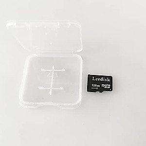 Lerdisk Factory Wholesale Micro SD Card 128MB Class 4 in Bulk Small Capacity 3-Year Warranty Special for Small Files Storage or Company Use NOT Suitable for Camera or Cell Phone (NOT GB, 1024MB=1GB)