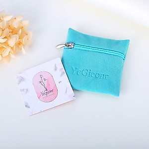 YeGieonr Gold Rings for Women Non Tarnish Signet Ring, 925 Sterling Silver Rings, Dainty Flat Gold Flower Ring