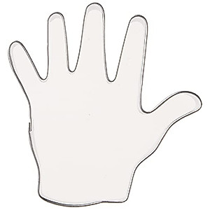 R&M Left Hand 4" Cookie Cutter in Durable, Economical, Tinplated Steel