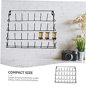 32 Axis Frame Braiding Rack Wear-Resistant Thread Organizer Wall-Mounted Thread Organizer Iron Thread Rack Wall-Mounted Thread Rack Wall-Mounted Thread Holder Room Thread Holder