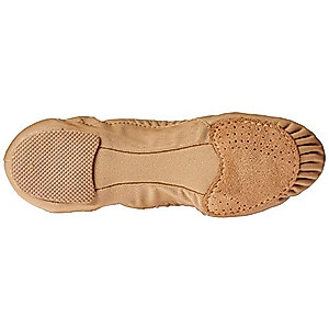 Bloch Girl's Pulse Jazz Shoe Dance, tan, 13 Medium US Little Kid